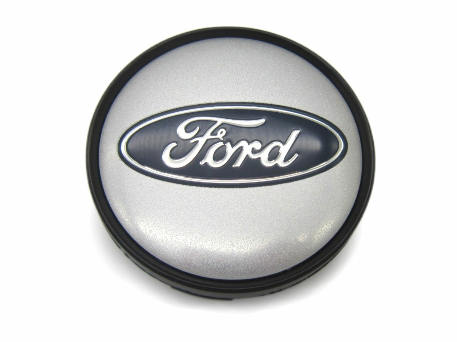Колпачок заглушка на литой диск Ford chrome 59/56/10 мм, 1 шт.