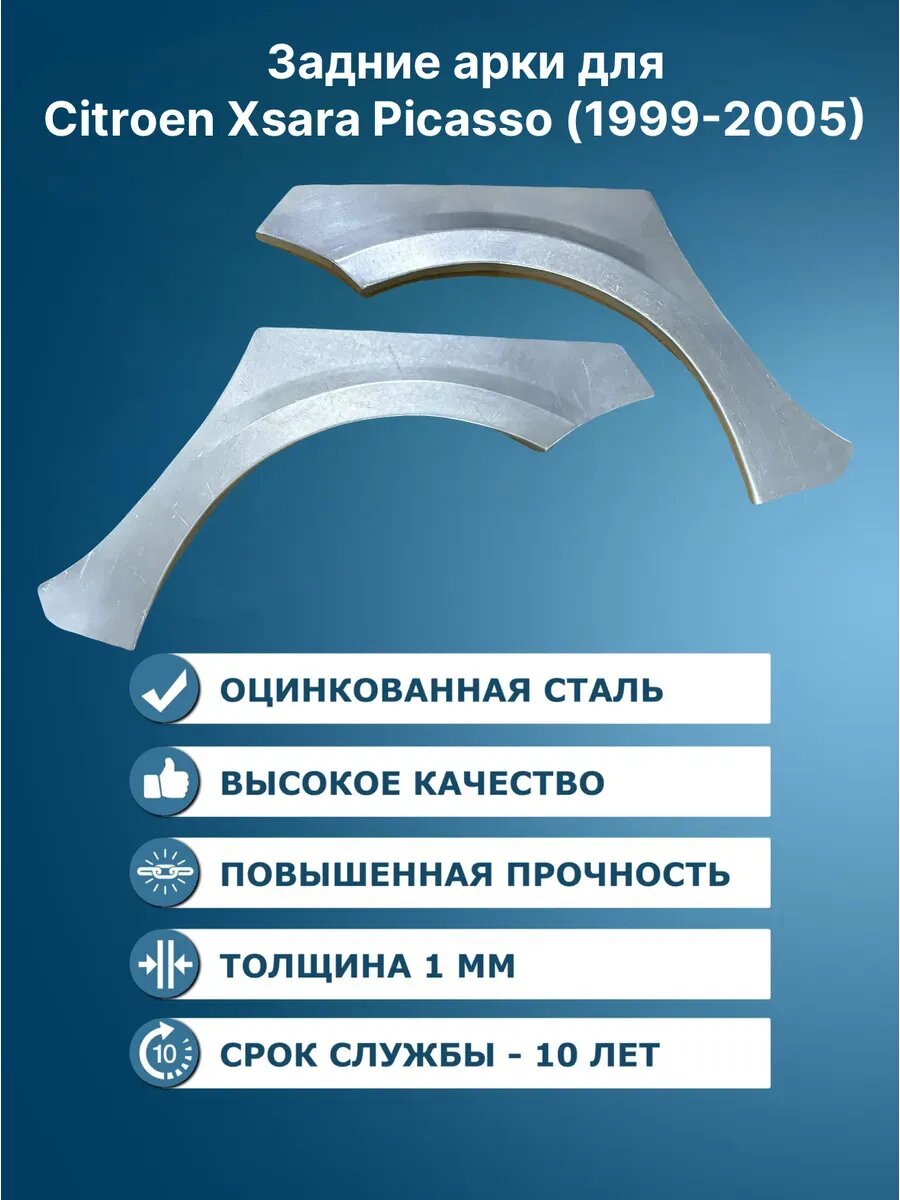 Задние арки Citroen Xsara Picasso (1999-2005)