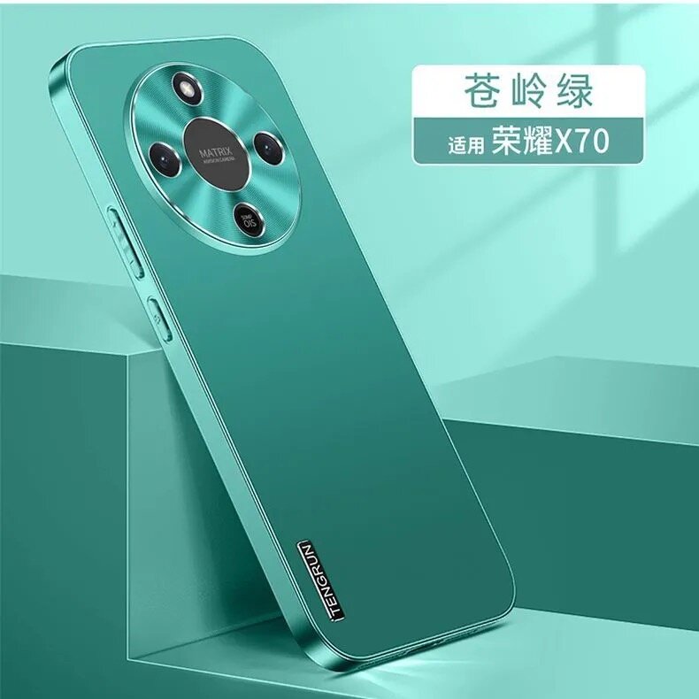Чехол для Honor X9d / Honor X70 / Хонор Х9d / Хонор икс70, накладка, поликарбонат (PC), защита камеры, ударопрочный, усиленные углы, Honor, Honor X9d , Honor X70, green,