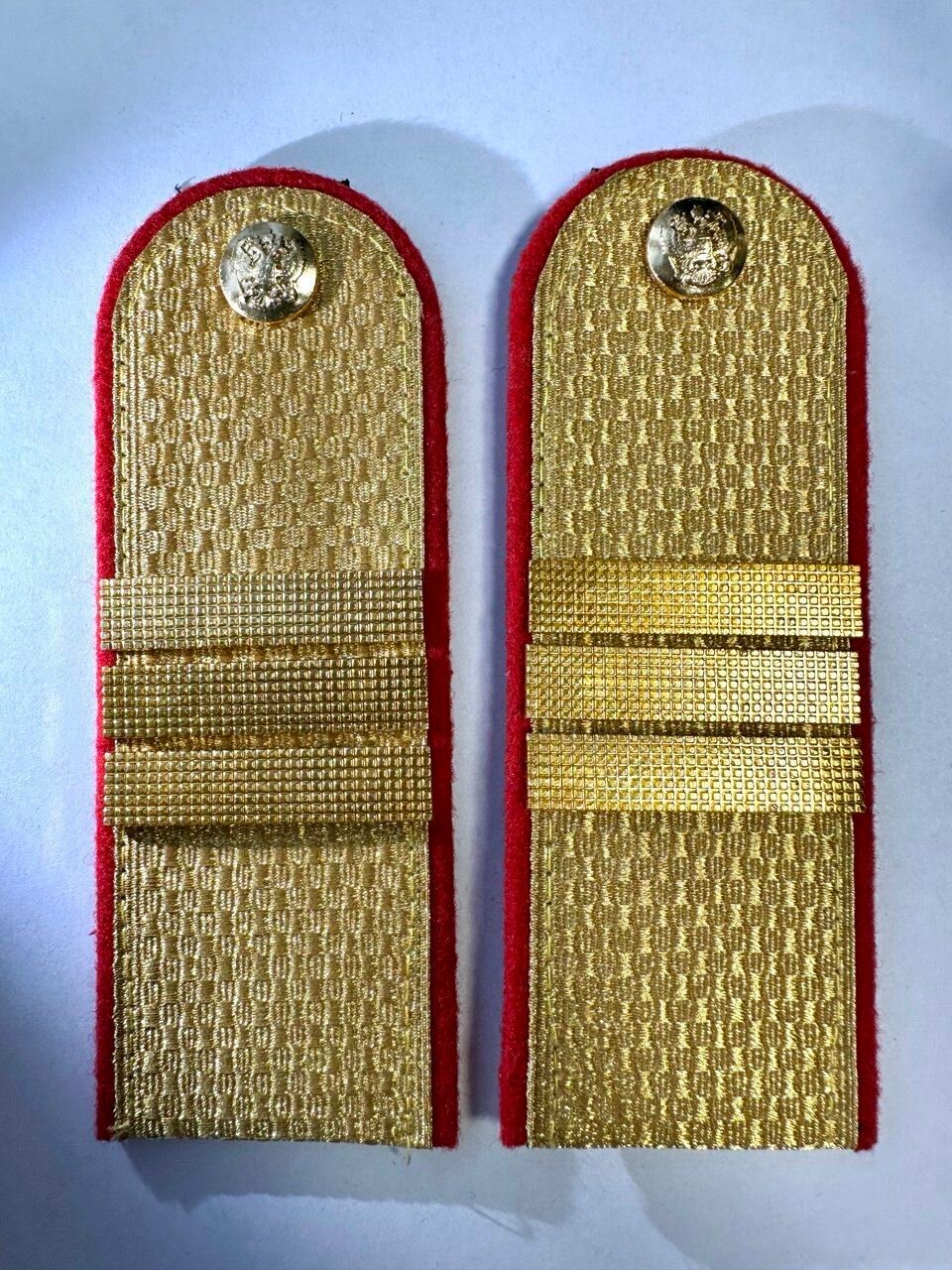 Погоны Полиции золотые Сержант 14 см