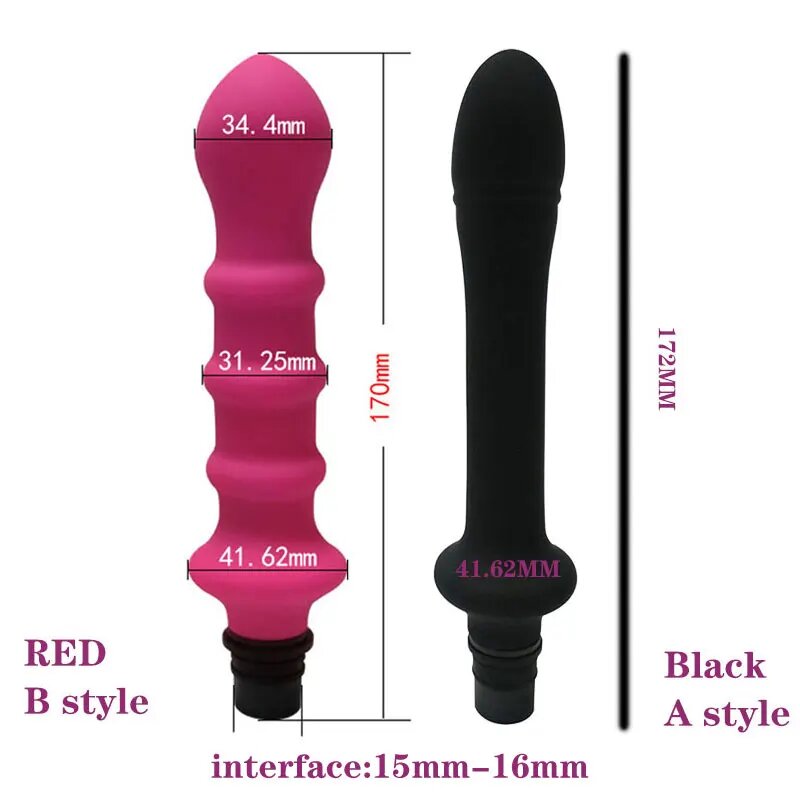 FREDORCH силиконовый массажер, пистолет, головки, вибрационный фаллоимитатор, пенис, BA 16MM