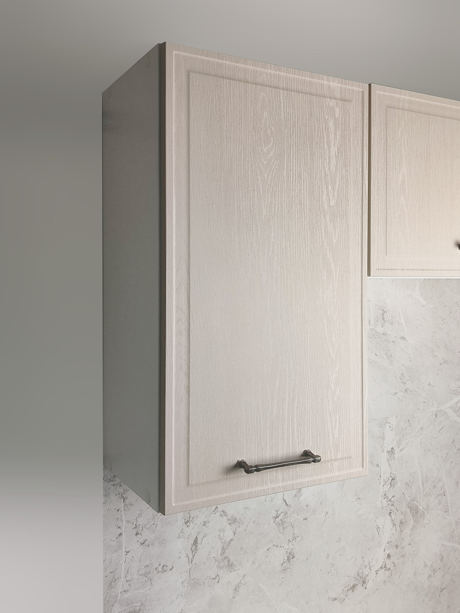 Кухонный гарнитур Vitamin шкаф настенный 1 дверный 40 см фасад МДФ пленка текстура дуба