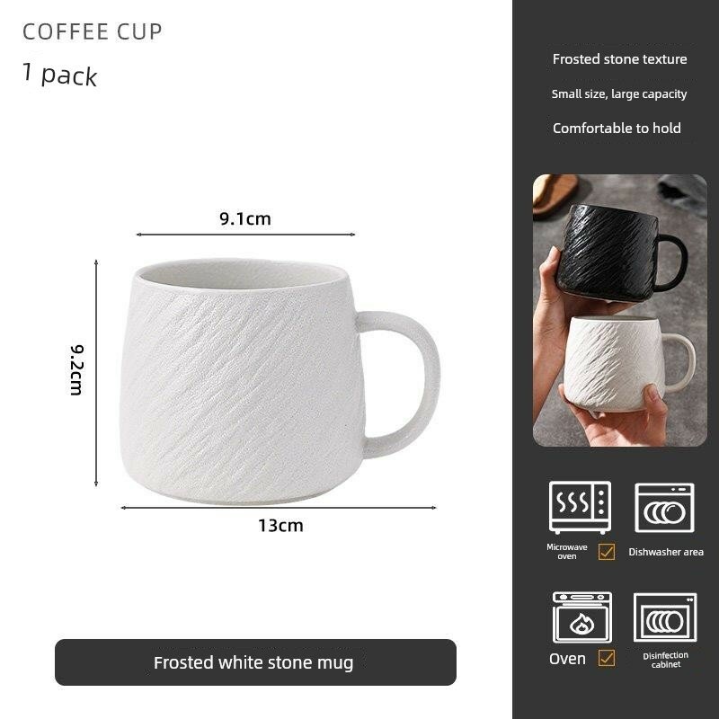 Немецкая керамическая кружка с высокой точностью изготовления, большая емкость для питья, для домашнего использования,