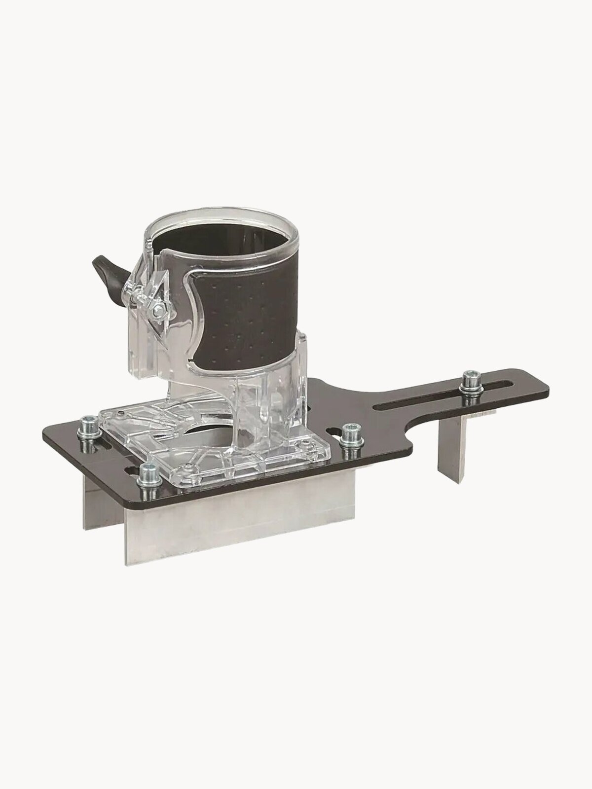 2 в 1 Кронштейн для прорези невидимого крепежа, База для кромочного фрезера с основанием, основание триммера, Адаптер для инструмента