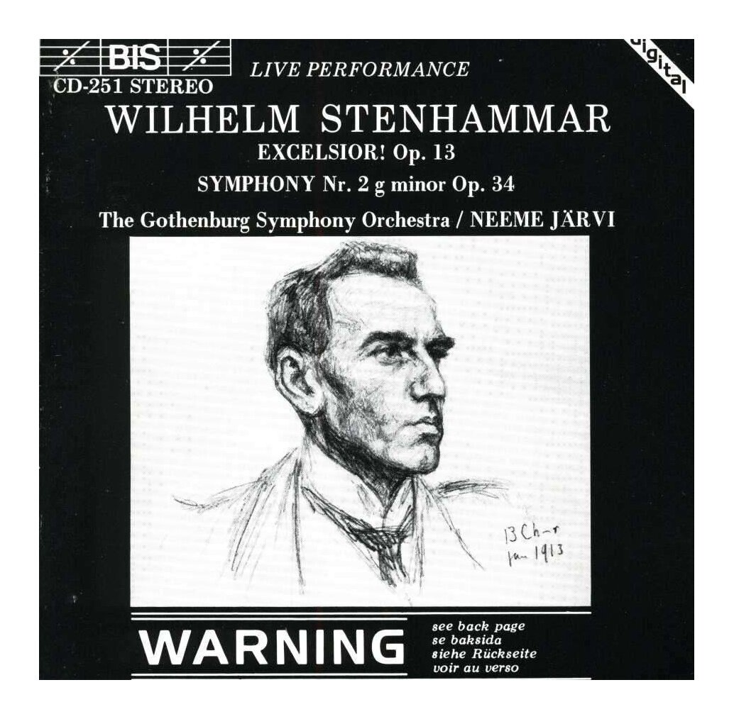 Диск Wilhelm Stenhammar (1871-1927) - Symphonie Nr.2 (1 CD)