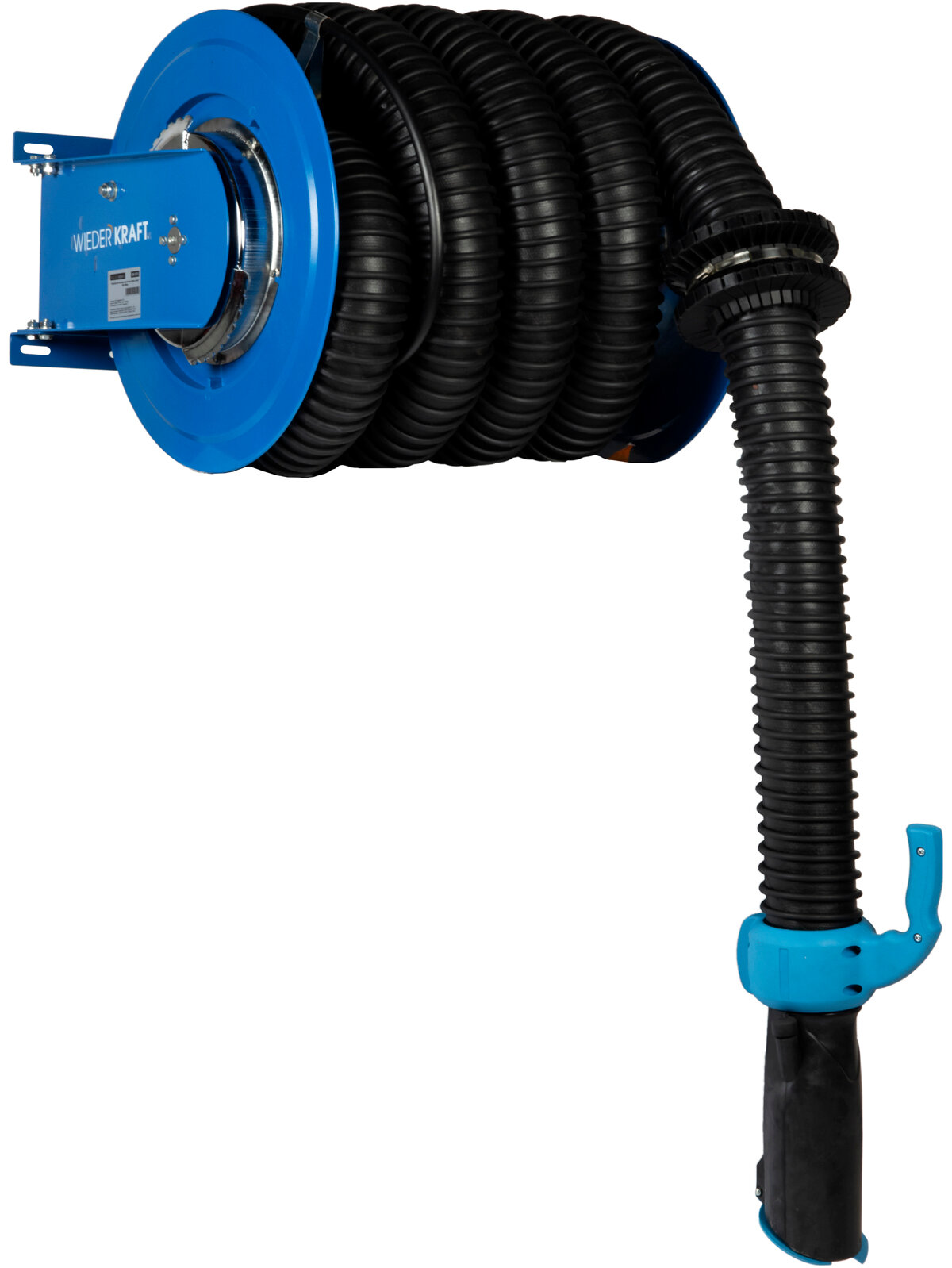 Катушка для вытяжки выхлопных газов WDK-87611, шланг 100-102 мм