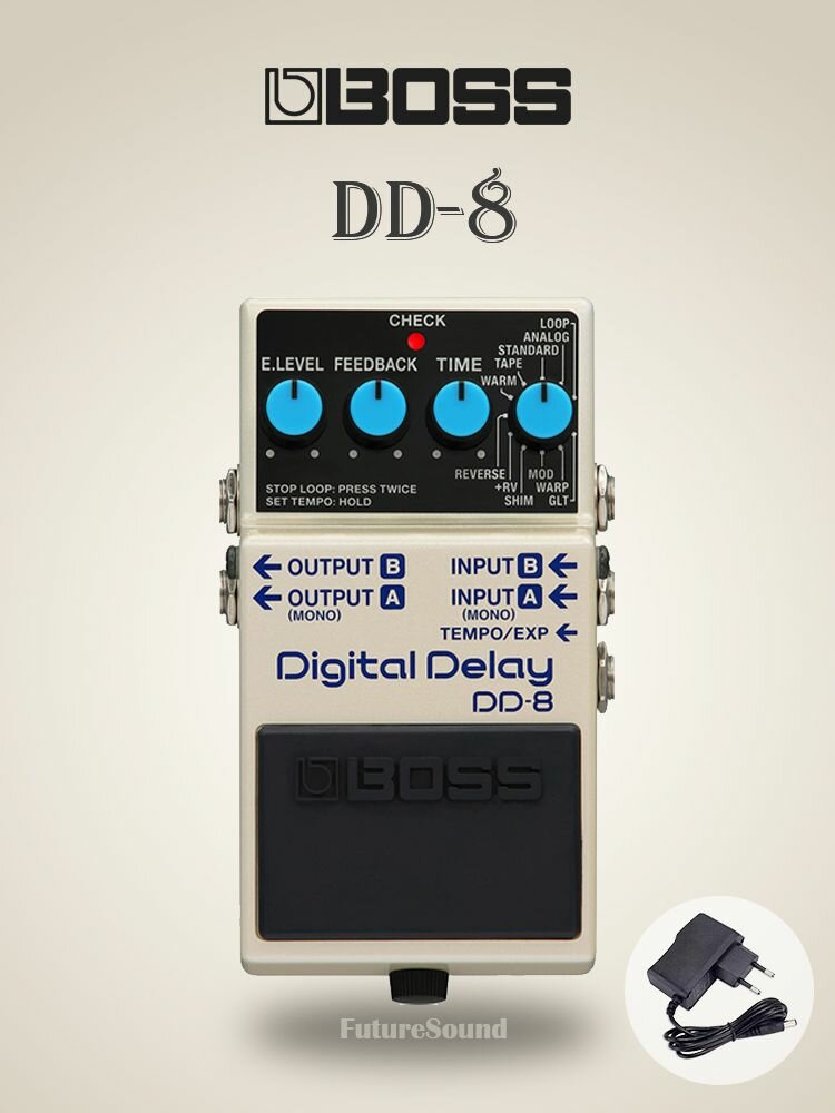BOSS DD-8 задержка педаль эффектов электрическая гитара аксессуары