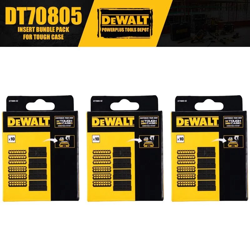 DeWalt Аксессуар для инструментального ящика, 3 секц.
