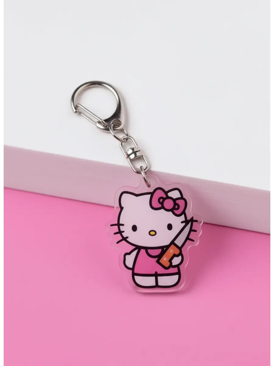 Брелок для поиска ключей Juicy Pink, розовый/белый — фото 1