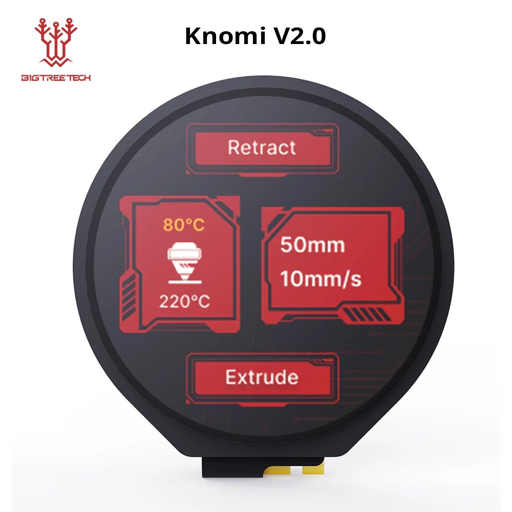 BIGTREETECH KNOMI 2 экран для 3D-принтеров Klipper Voron Stealthburner KNOMI V2.0
