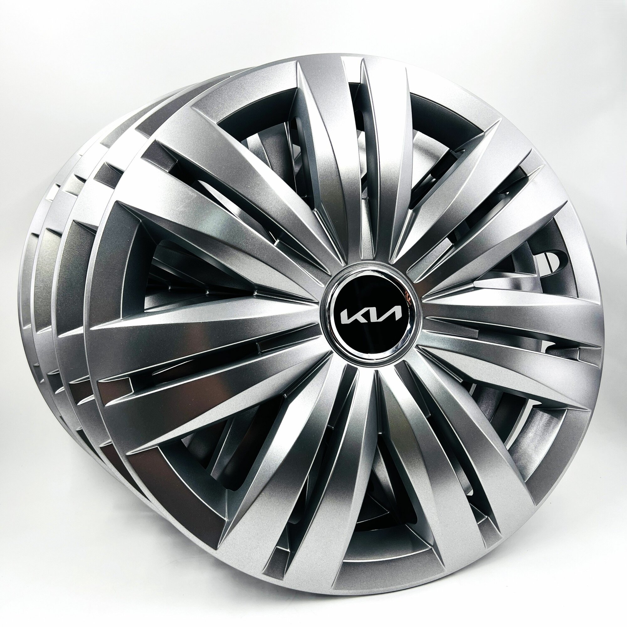 Колпаки на колеса гибкие Kia с эмблемой R17 4 шт