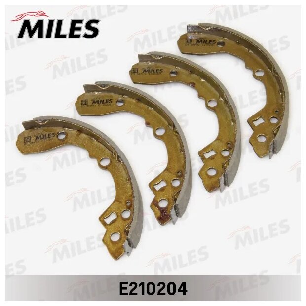 Колодки тормбарKIA RIO 1315 0002 d200mm Miles арт. e210204