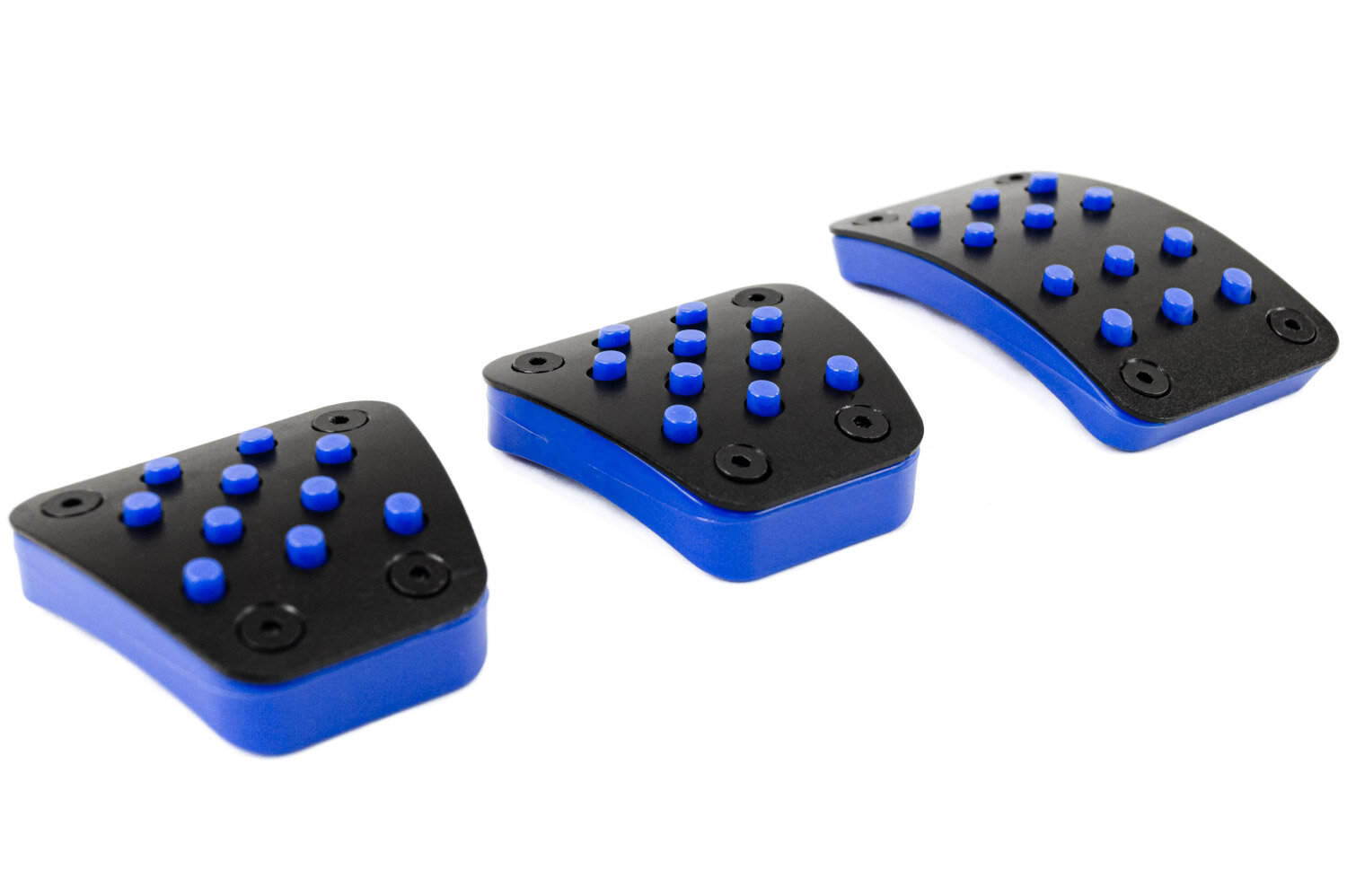 Накладки на педали синяя резина Sal-Man на ВАЗ 2108-2115, Лада Калина, Приора, Гранта