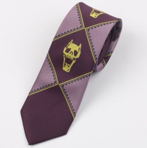 Галстук Киры Йошикаге из аниме "ДжоДжо".