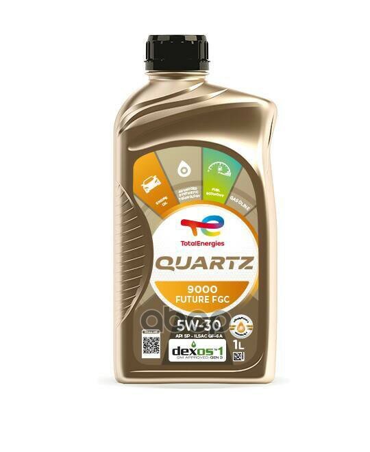 TotalEnergies Масло моторное TOTAL QUARTZ 9000 FUT.FGC DEXOS1GEN2 5W30 1л На складе