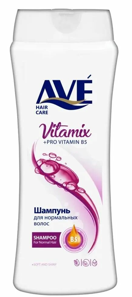 AVE Шампунь для нормальных волос, 400 мл