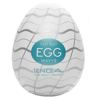 Tenga Egg Wavy II Мастурбатор с рельефом в виде волн