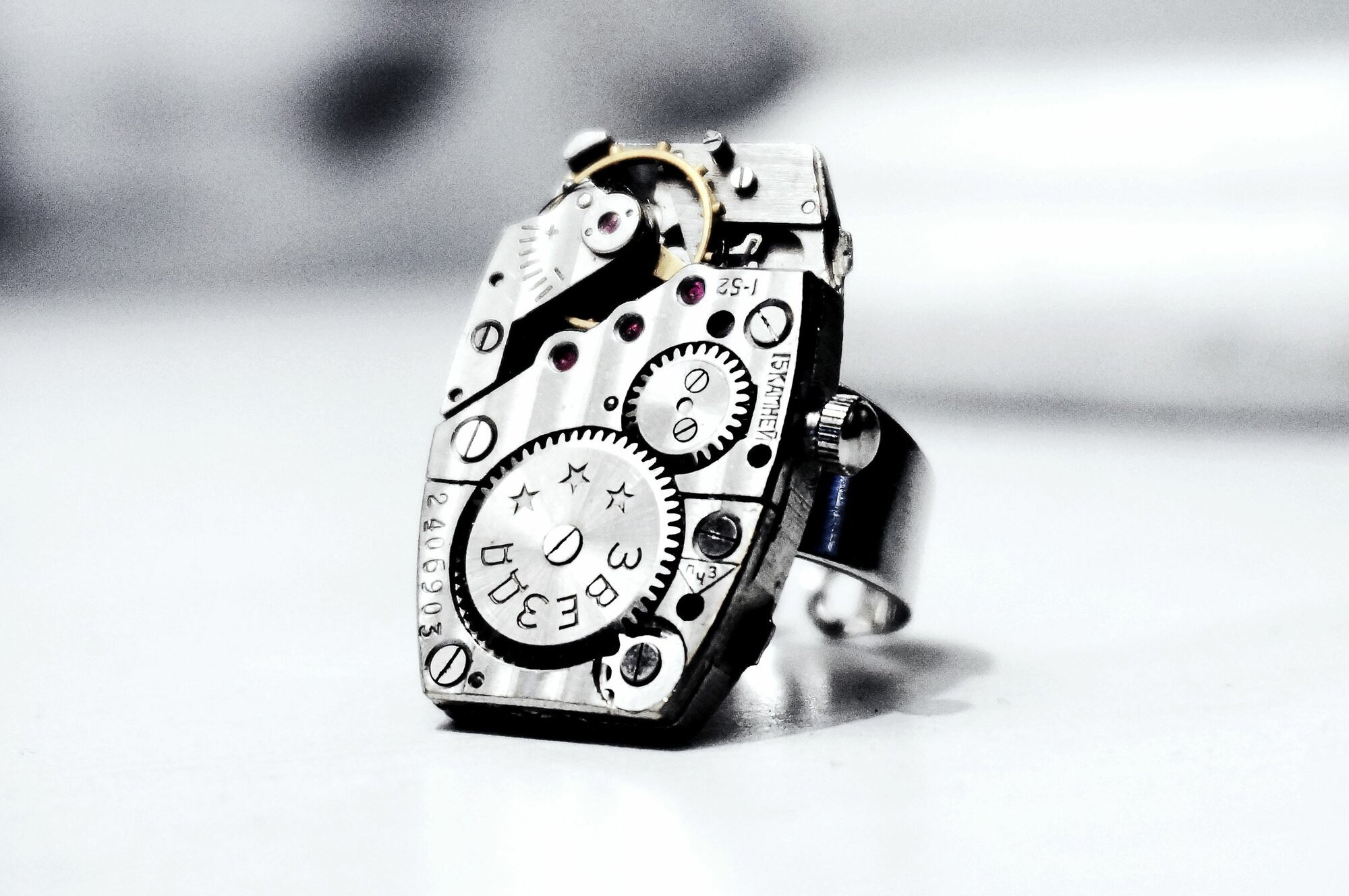 Печатка, рубин синтетический