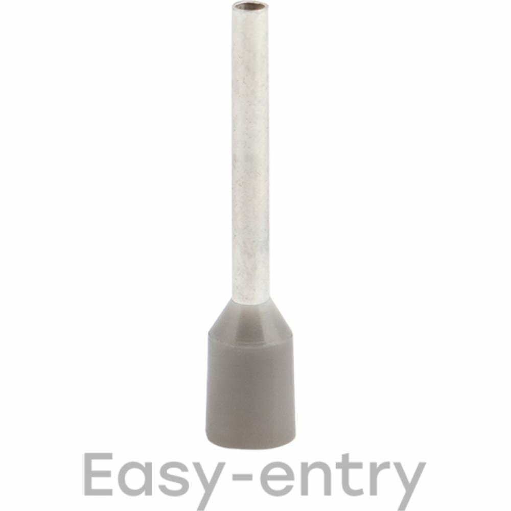 Штыревой втулочный наконечник EKF НШвИ 0,75-12, 50 шт nhvi-0.75-12