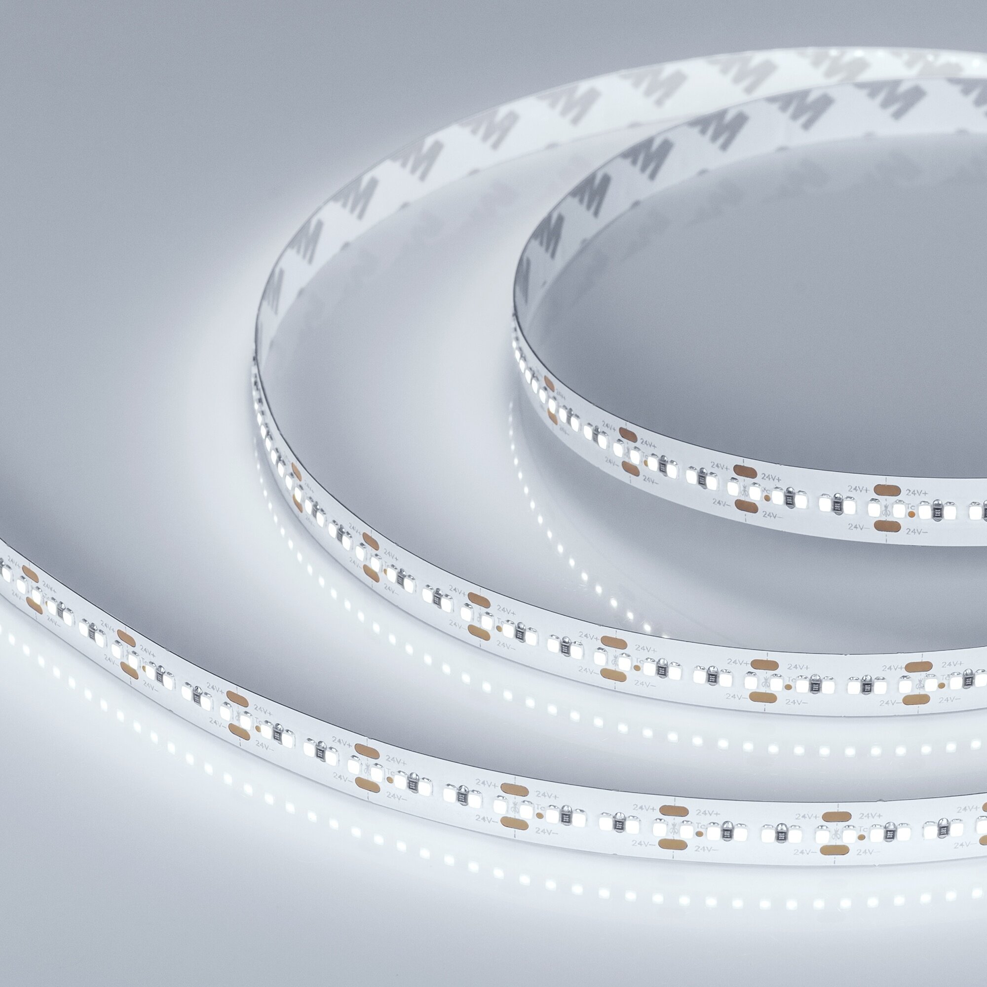 Светодиодная Лента MICROLED-M300-10mm 24V White6000 (21.6 W/m, IP20, 2216, 5m) (Arlight, Открытый) 023586(2)