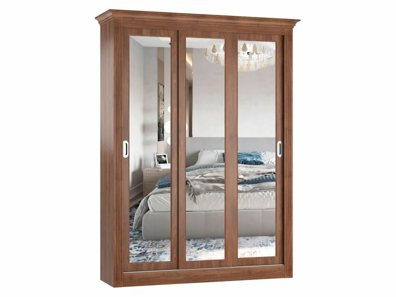 Шкаф купе для одежды "Классика 2" 150х200х60