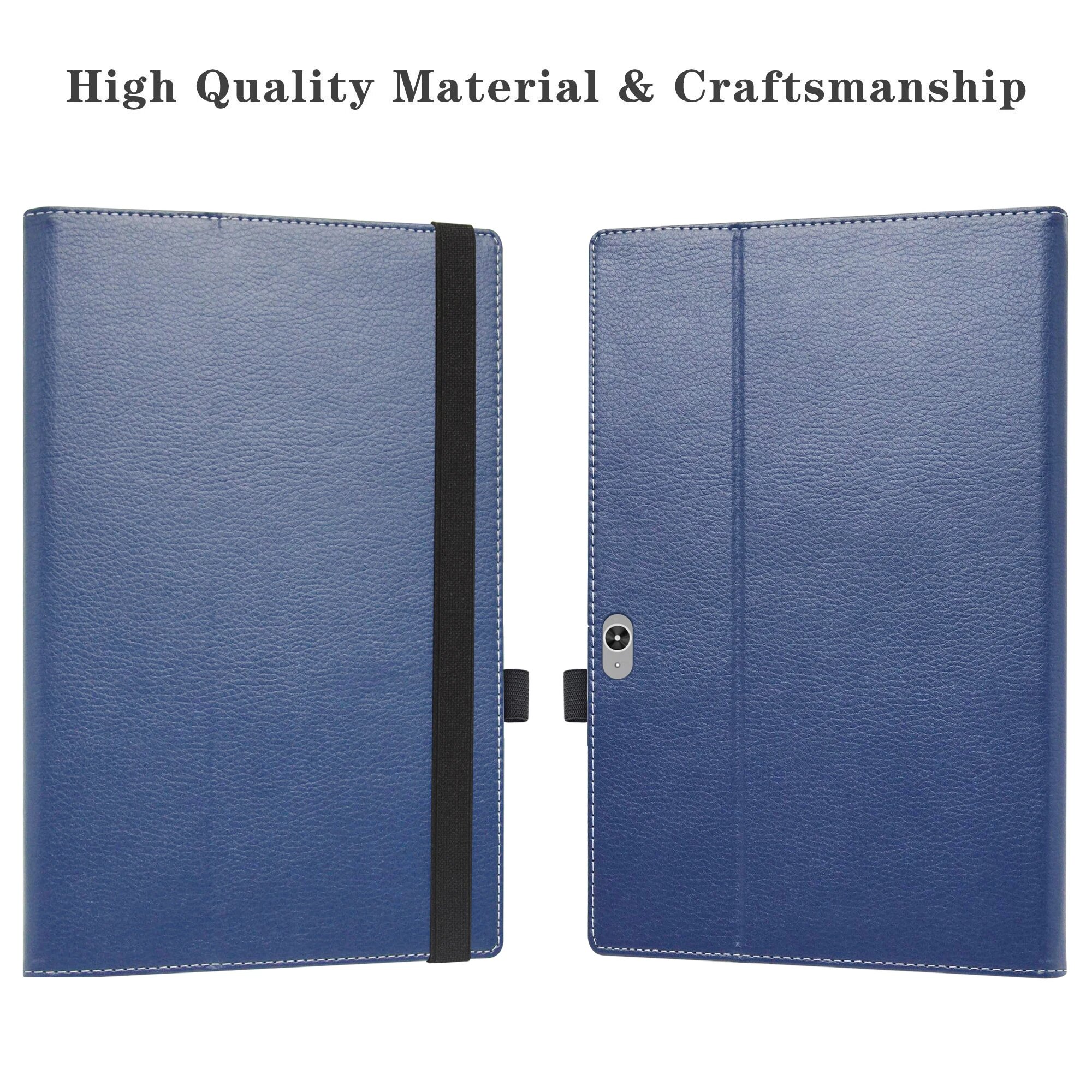 Чехол для 12,3 дюйма Lenovo ThinkPad X12, съемный планшетный ПК, складная подставка, чехол из искусственной кожи с эластичной застежкой