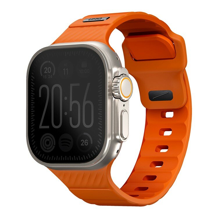 Uniq силиконовый ремешок для Apple Watch 49/46/45/44 mm, STRIDE FKM Rubber Volt Orange