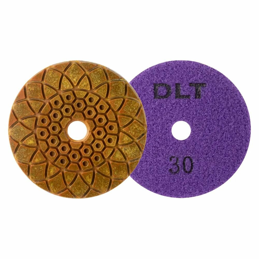 Алмазный гибкий шлифовальный круг DLT №16, #30 100ММ