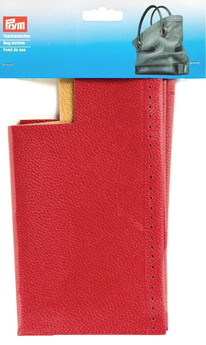 Дно для сумки "Caroline", цв. красный (32*12*6 см) PRYM 615927