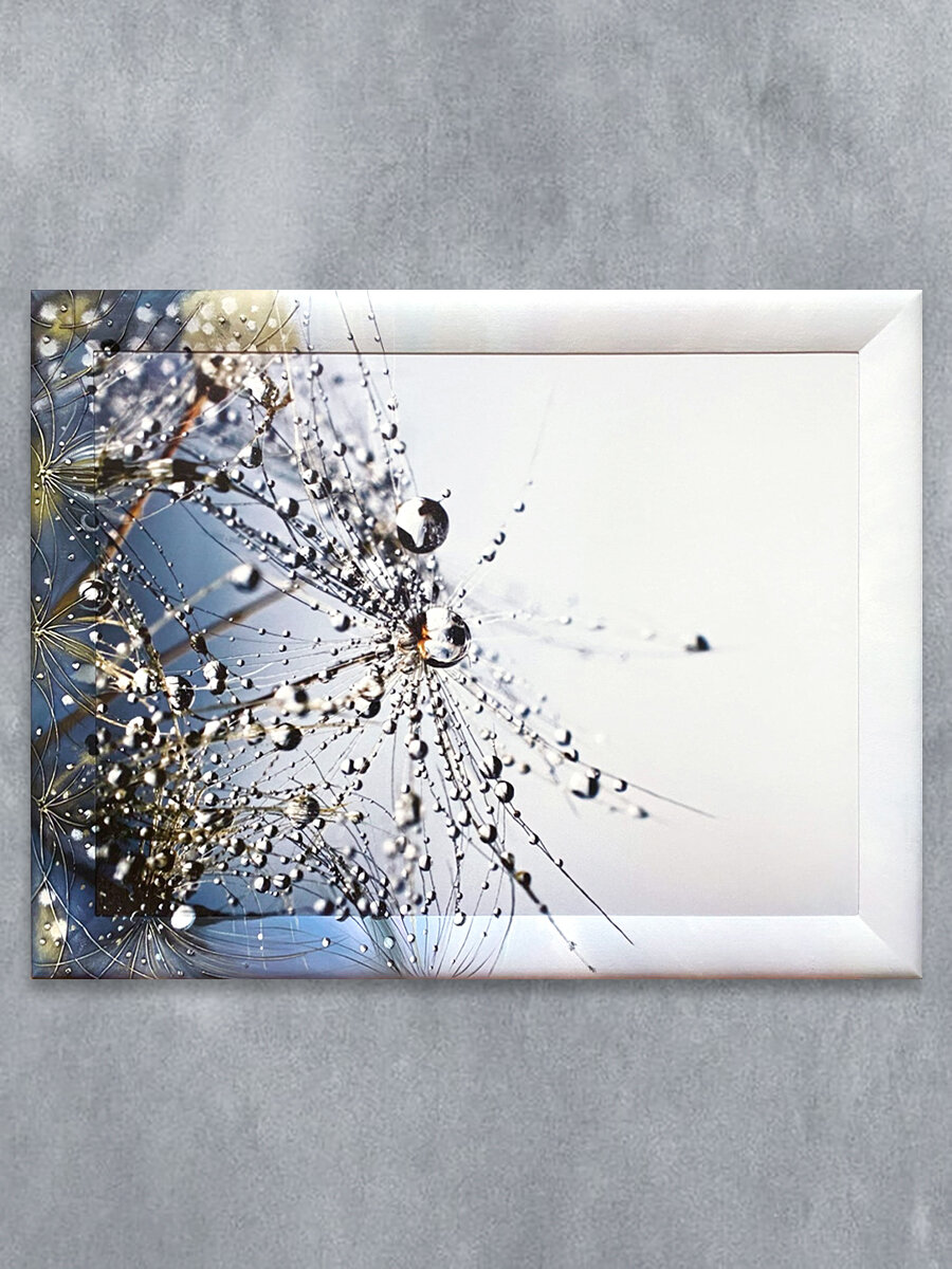 Картина на стену для интерьера Декарт настенный декор панно в раме багете в гостиную ванную детскую для офиса лофт пейзаж абстракция