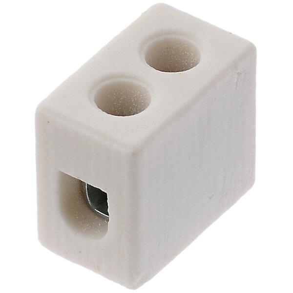 Клеммник PK 4-1 1070009 керамический 4 кв. мм 1 пара винтовых контактов 1000 град. С (ONKA Турция) (8 шт. в комплекте)