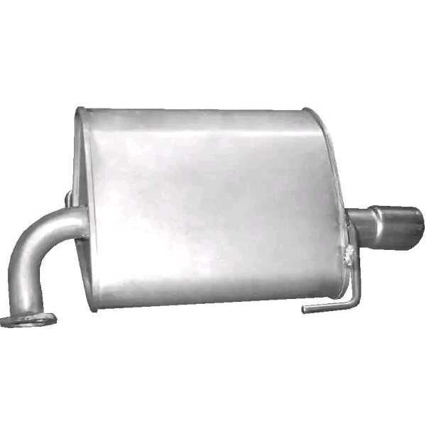 Глушитель выхлопных газов конечный, POLMOSTROW 46.20 (1 шт.)