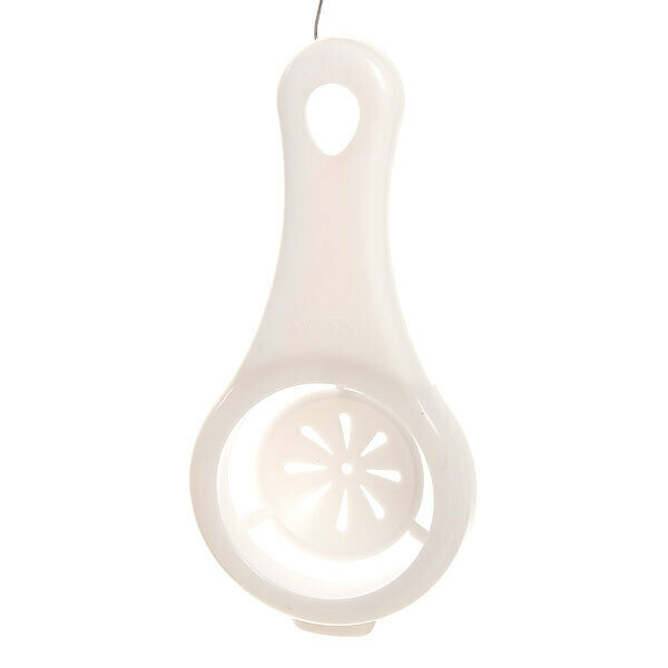 Сепаратор для яиц КНР Отделитель белка от желтка, белый, пластиковый