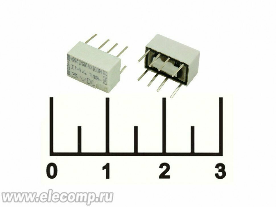 Реле =3V 2A/250V 5-1462037-3 TE (IM41) (поляризованное)
