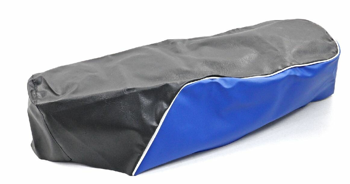 Чехол Урал сиденья черный с синими вставками (завод, г. Ирбит)