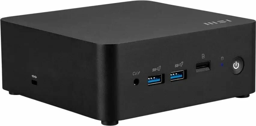 Неттоп MSI Cubi NUC 1M-053BRU Intel Core 3 100U, Intel Graphics, CR, без операционной системы, черный 936-B0B111-081
