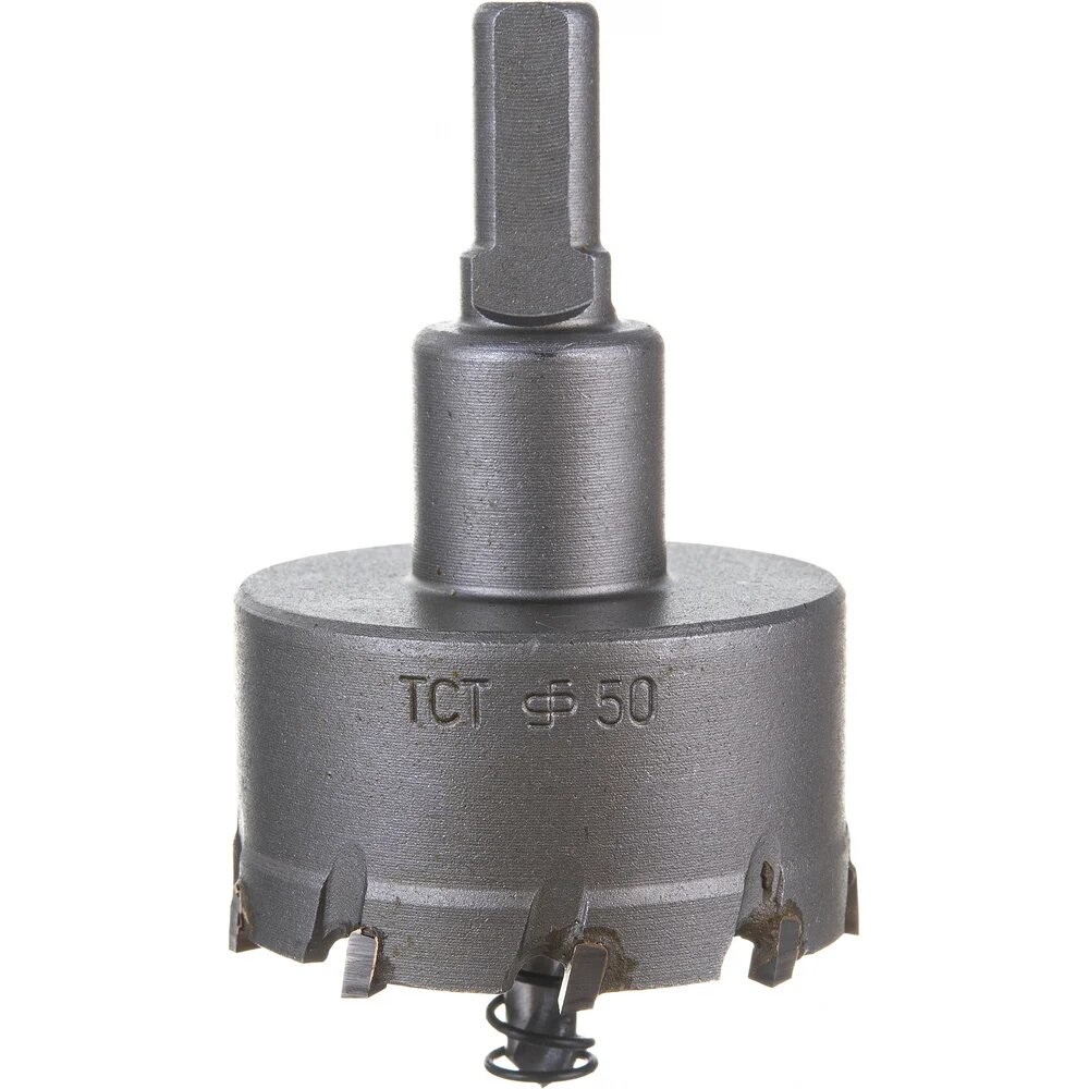 Коронка по металлу твердосплавная Стандарт 50 мм, HM/TCT Diamond Industrial DIDHM50, Шестигранный ключ идет в комплекте