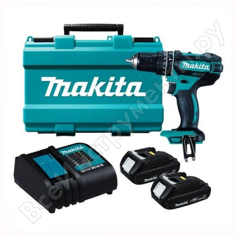 Аккумуляторная дрель-шуруповерт Makita DHP482SYE