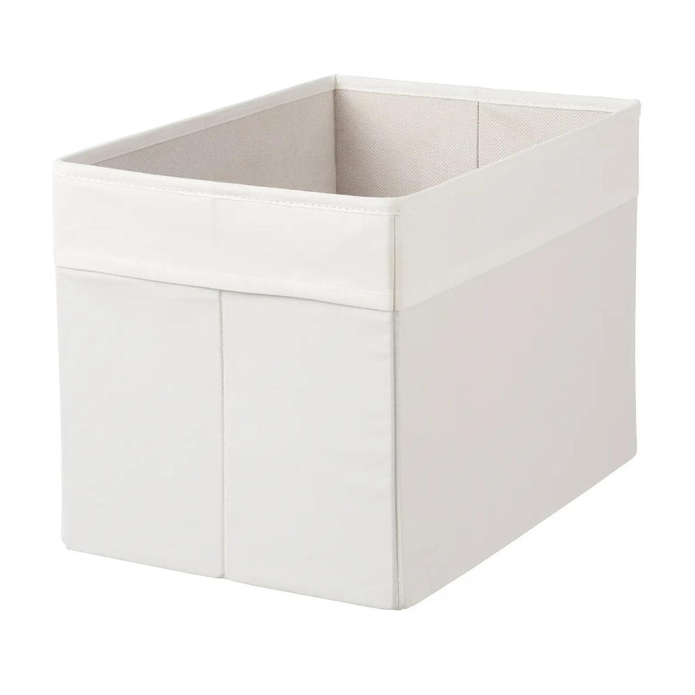 Коробка для хранения IKEA Дрёна DRONA, белая, 25x35x25 см, складная