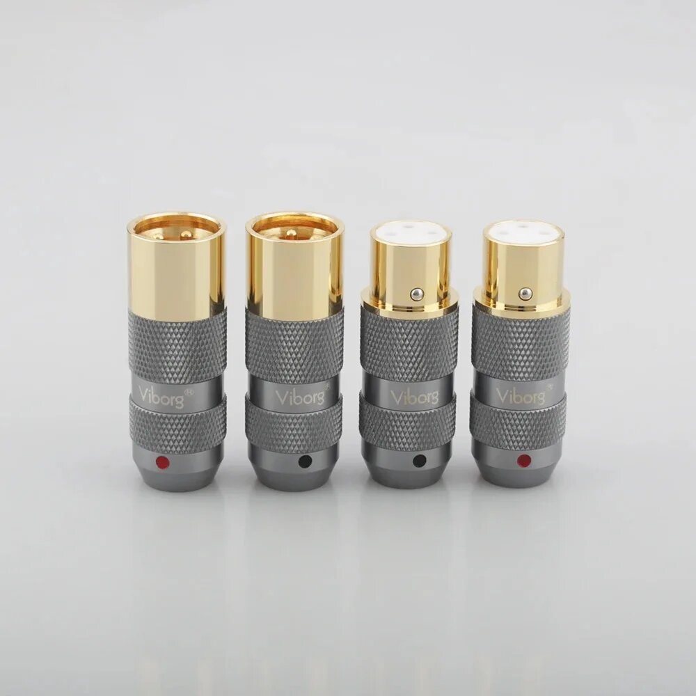 Audiocrast XLR кабель VIBORG XM202G+XF202G