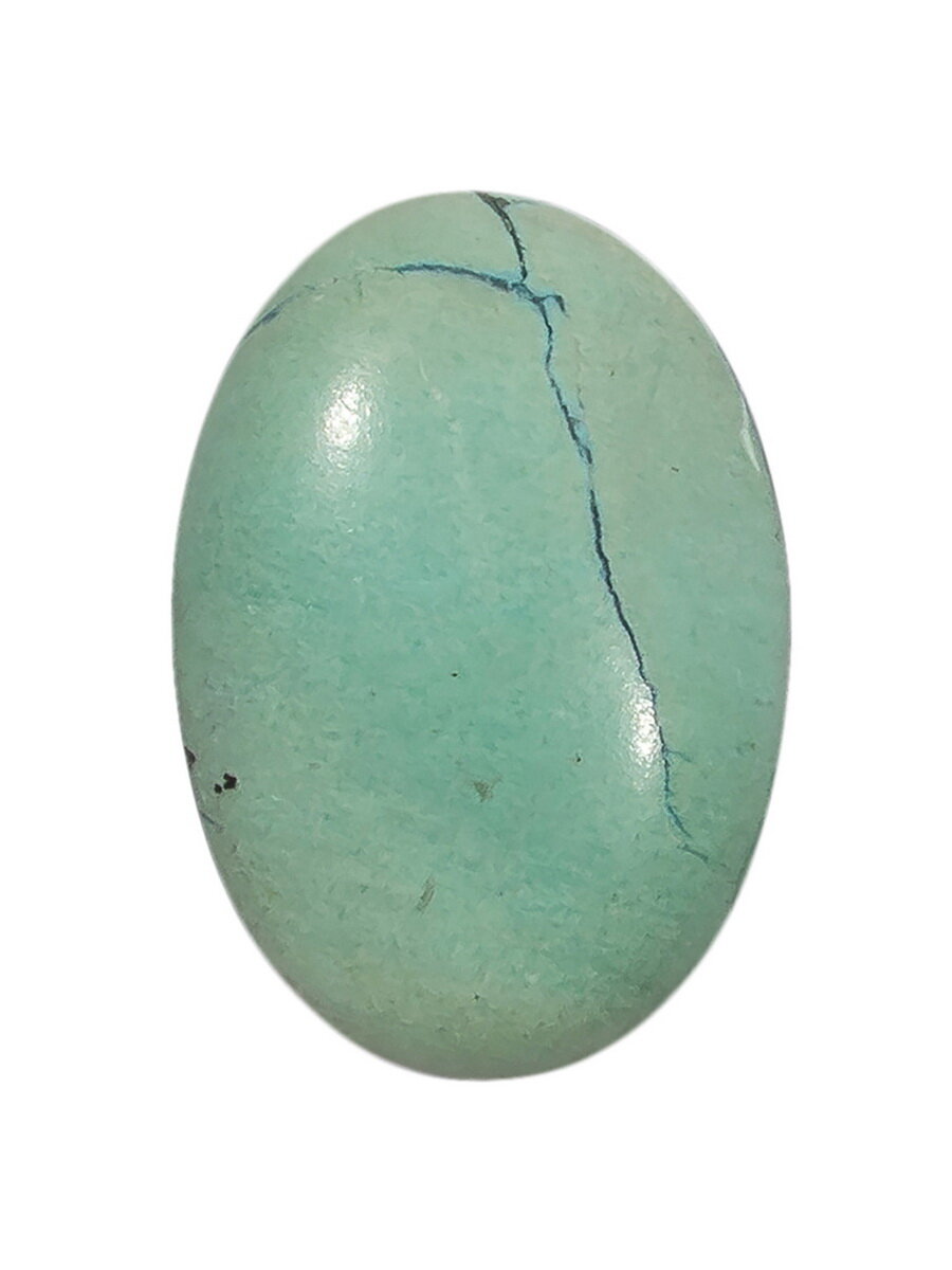 Кабошон Хризоколла 25х18х5 мм.