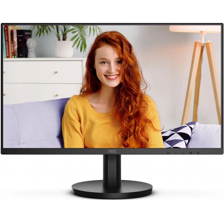 Монитор 27" AOC 27B3HMA2, 1920х1080, 100 Гц, VA, черный