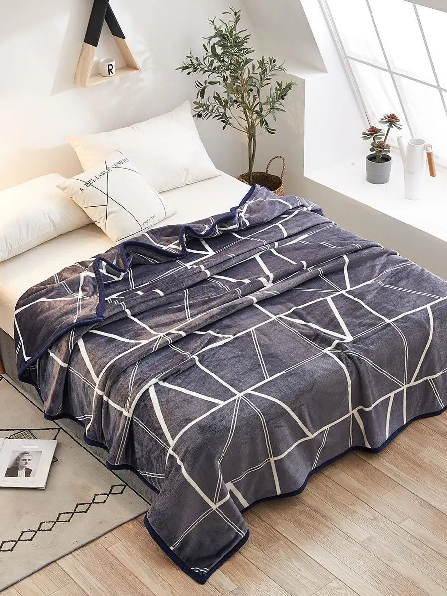 Плед Flamenco 150x200 покрывало на кровать 1,5 спальное