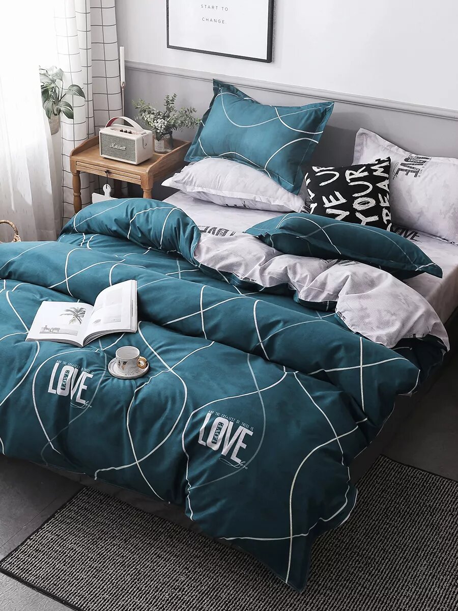 Постельное белье 2 спальное наволочки 70х70 Dream Fly