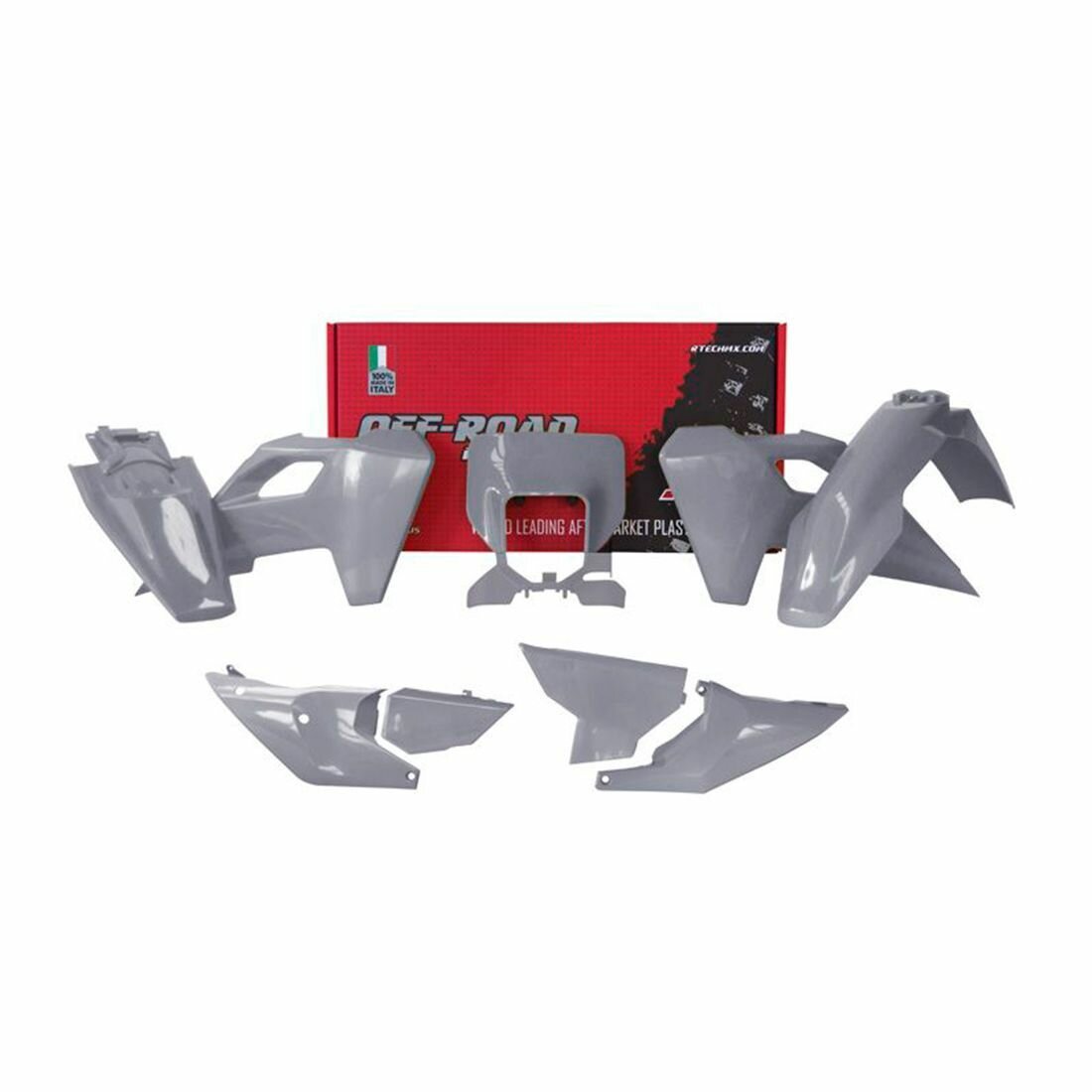 Комплект пластика Husqvarna TE/FE 150-500 24-25 г, серый