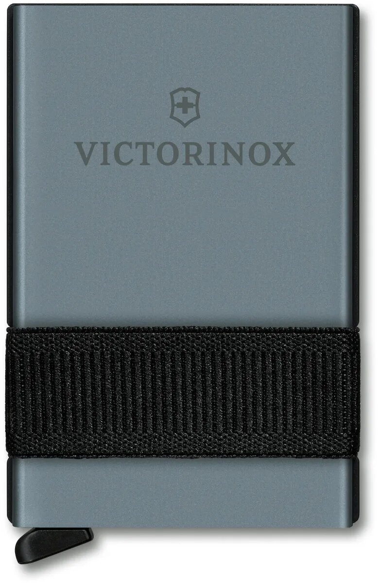 Швейцарская карта Victorinox Smart Card Wallet Sharp, серый, коробка подарочная 0.7250.36