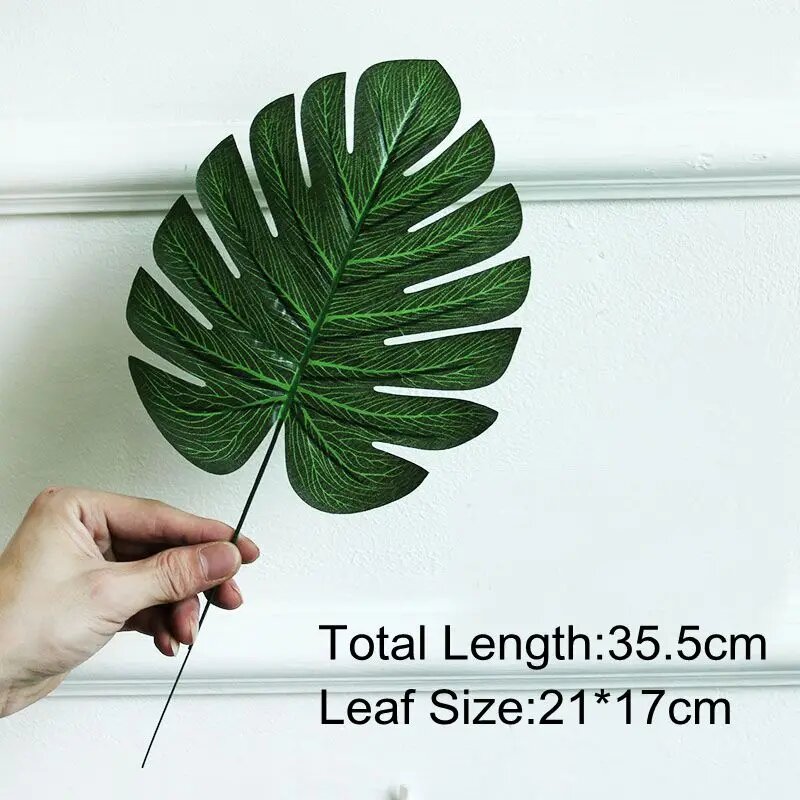 Искусственные листья монстеры Wusmart Medium Monstera