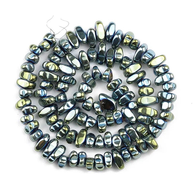 Бусины из гематита JHNBY Green