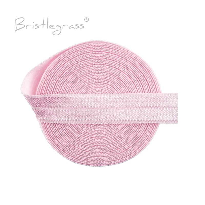 Розовая эластичная лента Bristlegrass 10 ярдов, Neon Pearl Pink
