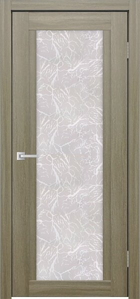 Межкомнатная Дверь Verda К-11 Неаполь со Стеклом Гранит Прозрачный 2000х900мм (Полотно+Коробка+5 Наличников) / Верда.